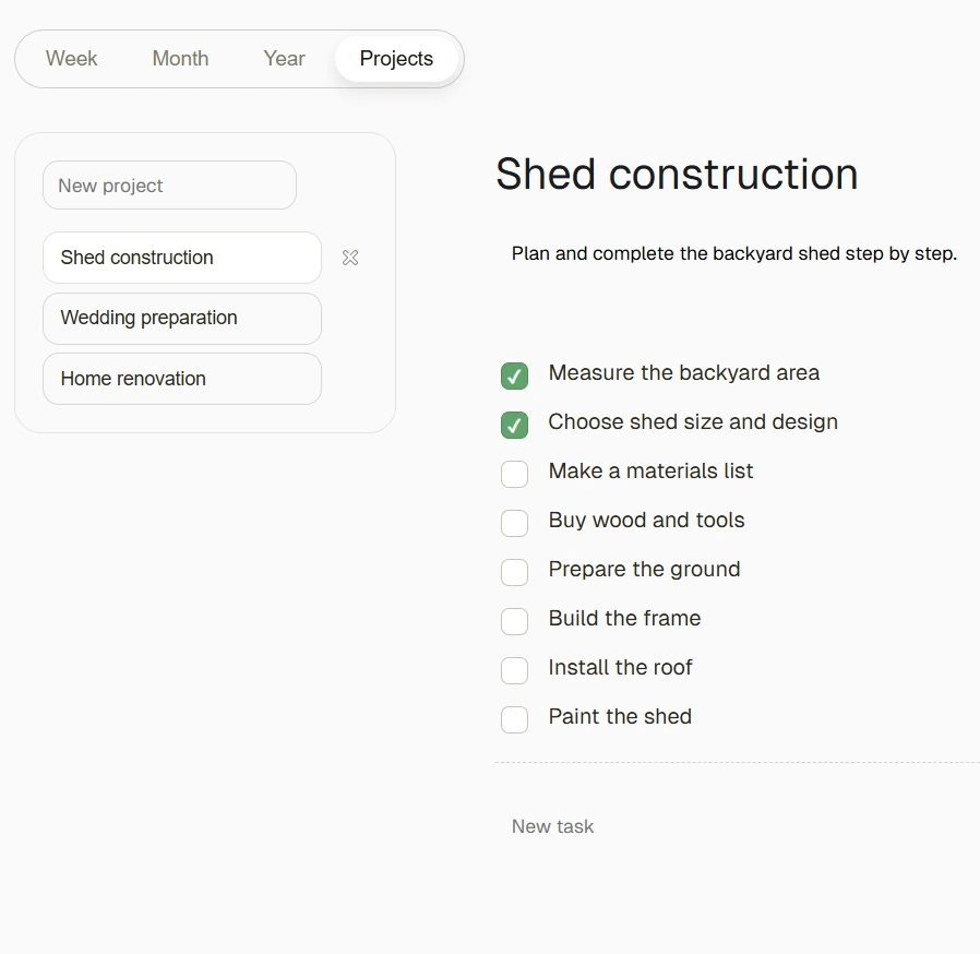 PlannerApp - Online planner for life and work
